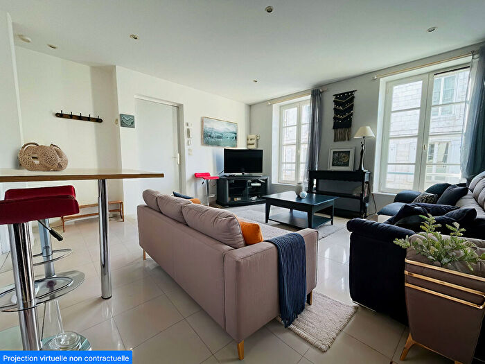 Appartement à vendre - La Rochelle, Centre-ville, Vieux-port, Marché - 3 pièces - 2 chambres