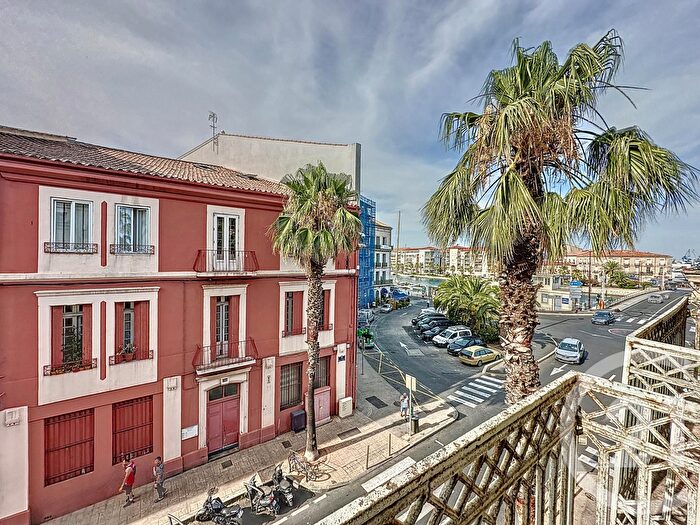 Appartement à vendre - Sète, Lîle Sud - 3 pièces - 2 chambres