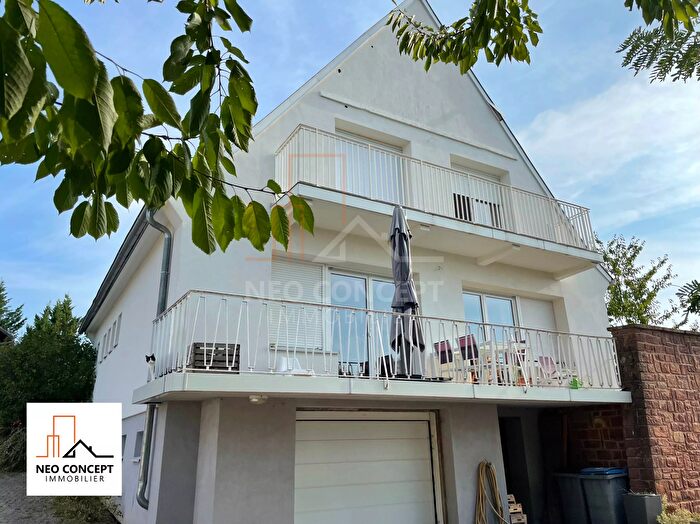 Maison à louer - Gunstett - 5 pièces - 3 chambres