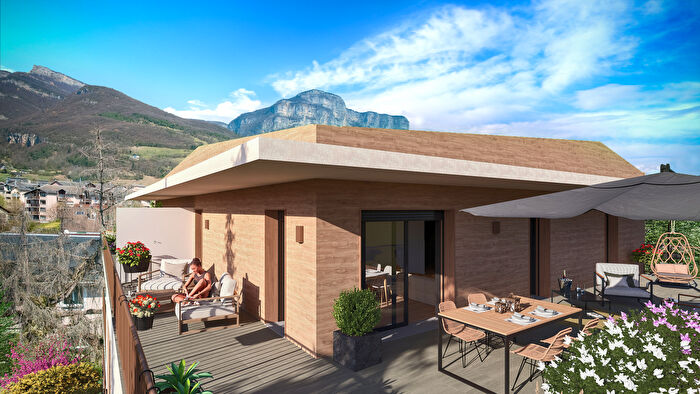 Appartement à vendre - Saint-Alban-Leysse - 4 pièces - 3 chambres