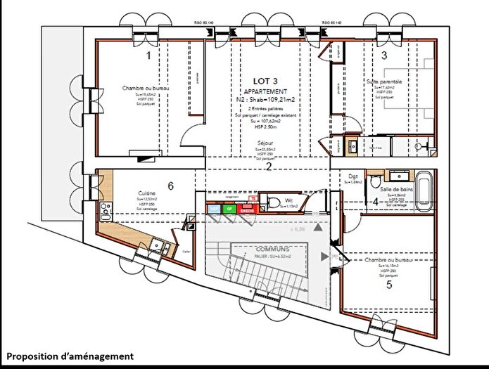 Appartement à vendre - Poleymieux-au-Mont-dOr - 4 pièces - 3 chambres