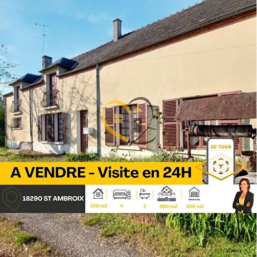 Maison à vendre - Saint-Ambroix - 5 pièces - 4 chambres