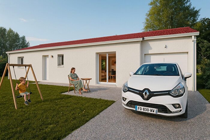 Maison à vendre - Escoutoux - 4 pièces - 3 chambres