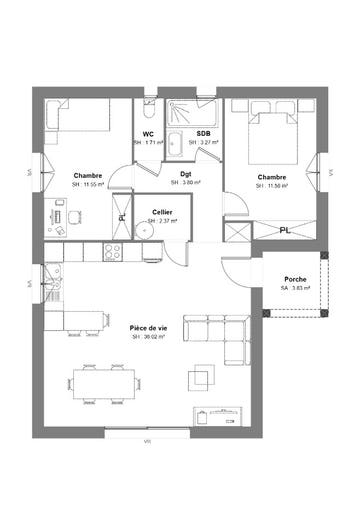 Maisons à vendre et appartements à louer - 3