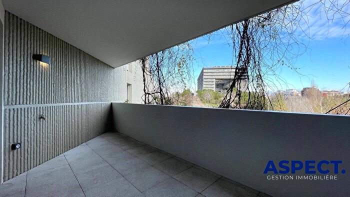 Appartement à louer - Aiguerelles, Nouvelle Mairie, Montpellier - 2 pièces - 1 chambre