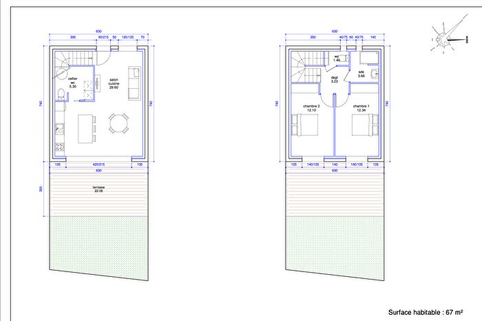 Maisons à vendre et appartements à louer - 2