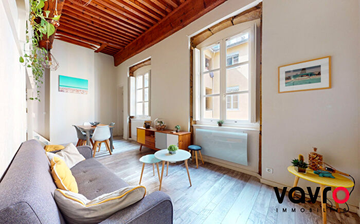 Lyon 1er, Bas des Pentes, Presquîle - Appartement 1 pièce à vendre