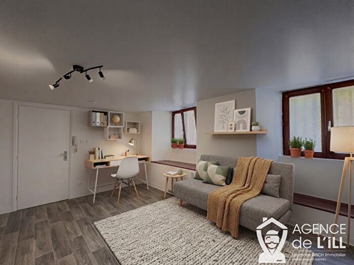Sélestat, Centre-ville : Appartement 1 pièce à louer