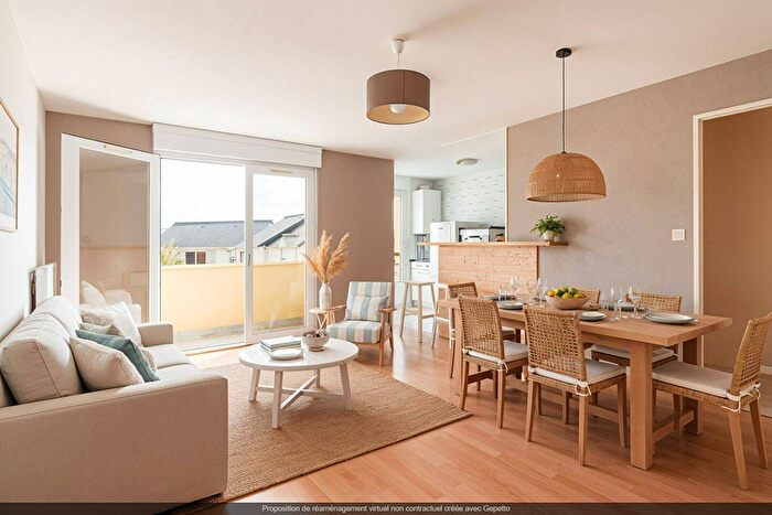 Appartement à louer - Haluchère-Perray, Nantes - 3 pièces - 2 chambres