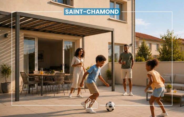 Saint-Chamond, Centre-ville, Saint-Ennemond, Chavanne - Maison 3 pièces à vendre
