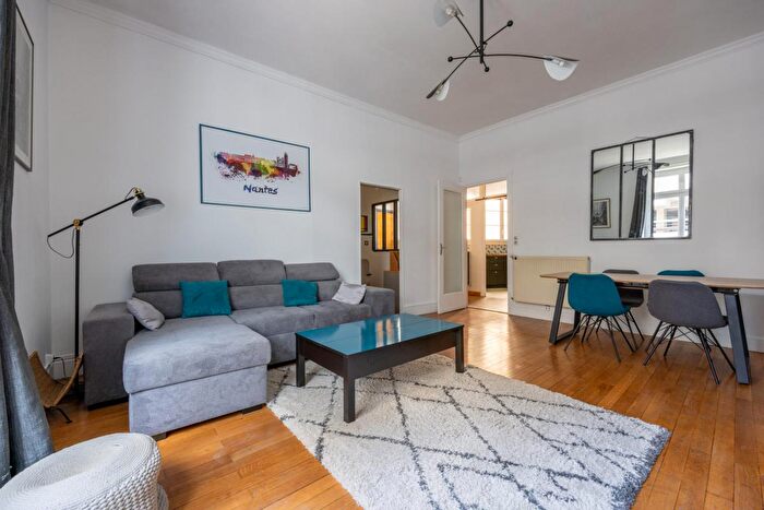 Appartement à louer - Nantes, Centre-ville - 3 pièces - 2 chambres