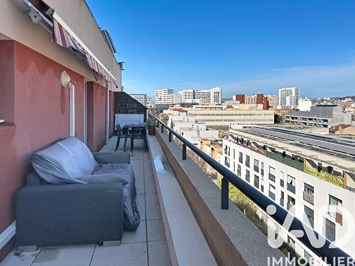 Appartement à vendre - Marseille e , Saint-Mauron - 2 pièces - 1 chambre