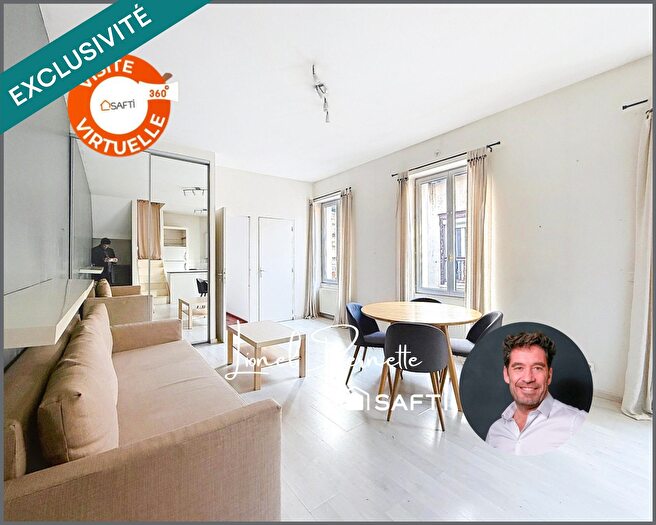 Appartement 2 pièces à Lyon 3ème, Villette, Paul Bert, à vendre