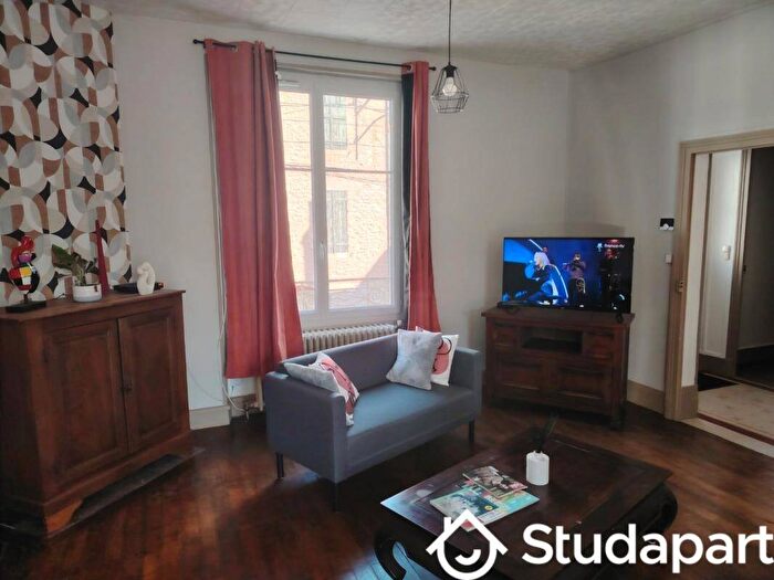 Appartement à louer - Rotonde-ème de Ligne, Nevers - 3 pièces - 2 chambres