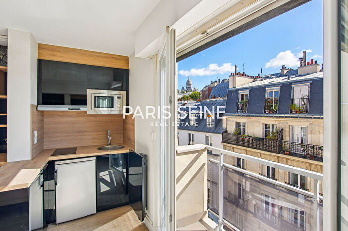 Appartement 1 pièce à Paris 18ème, Montmartre, Sacré Coeur, Abbesses, à vendre