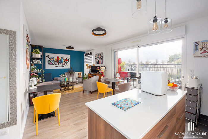 Appartement à vendre - Dinard, Saint-Enogat, Port Blanc, Pointe de la Roche Pelée - 3 pièces - 2 chambres