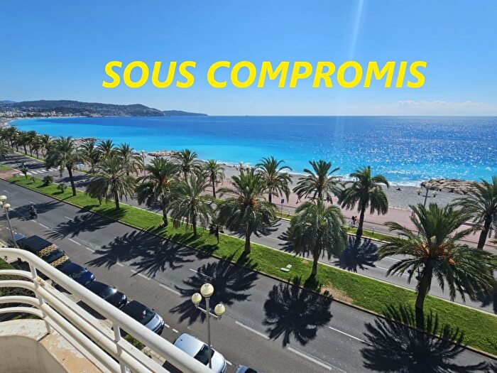 Appartement à vendre - Nice, Promenade des Anglais, Rue de France - 3 pièces - 2 chambres