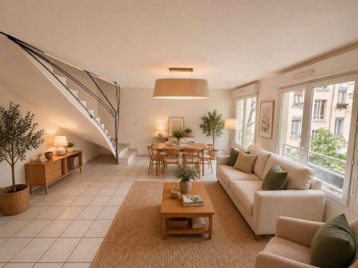 Appartement 3 pièces à vendre - Lyon 7ème, Guillotière