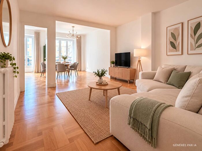Appartement 3 pièces à Nice, Gambetta, à vendre