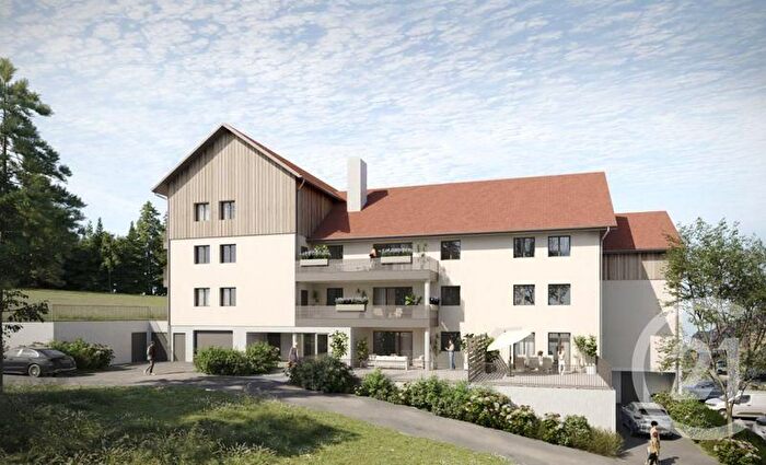 Appartement à vendre - Longevilles-Mont-dOr - 3 pièces - 2 chambres