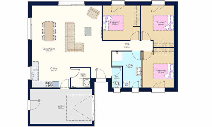 Maisons à vendre et appartements à louer - 3