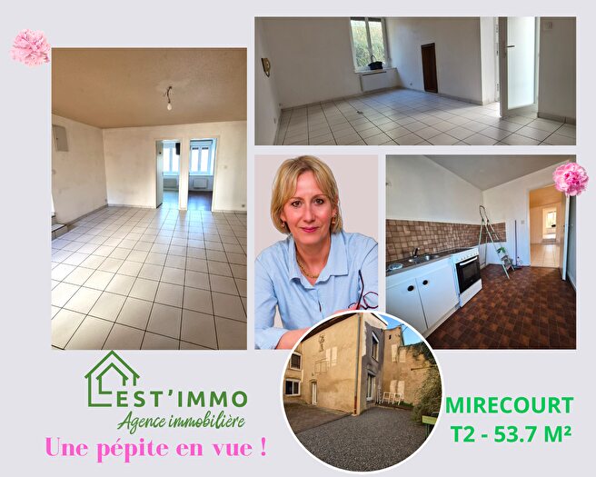 Appartement à vendre - Mirecourt - 3 pièces - 1 chambre