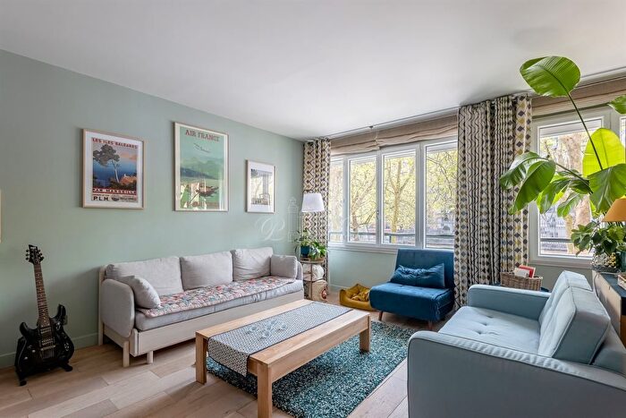 Appartement à vendre - Paris e , Montparnasse, Raspail - 3 pièces - 1 chambre