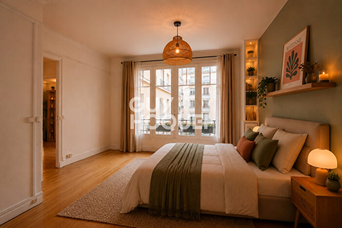 Appartement 3 pièces à Paris 16ème, Auteuil-Nord, Jasmin, Mirabeau, à vendre