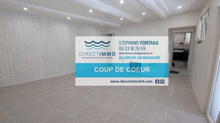 Maison à vendre - Villeneuve-lès-Maguelone - 4 pièces - 3 chambres