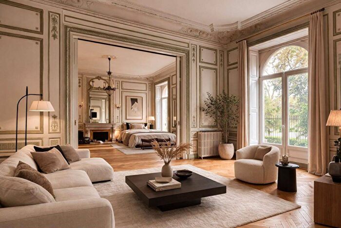 Appartement à louer - Jardin Public, Bordeaux - 2 pièces - 1 chambre