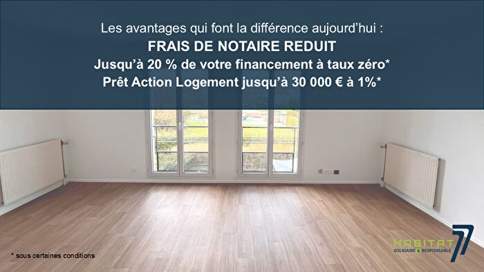 Appartement à vendre - Magny-le-Hongre - 2 pièces - 1 chambre
