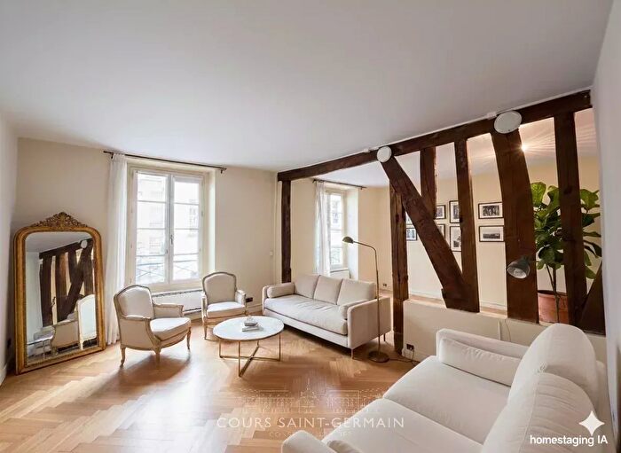 Appartement à vendre - Paris e , Saint-Gervais - 2 pièces - 2 chambres
