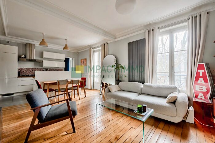 Appartement à vendre - Clichy, République, Victor Hugo - 3 pièces - 2 chambres