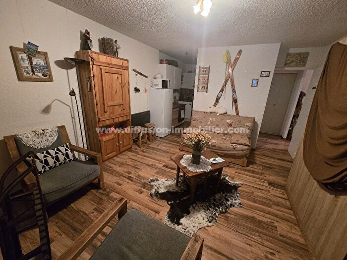 Uvernet-Fours - Appartement 1 pièce à vendre