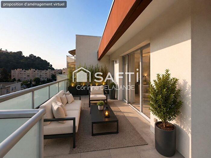 Cagnes-sur-Mer, Le Vallon des Vaux, La Campanette, Montaleigne : Appartement 3 pièces à vendre