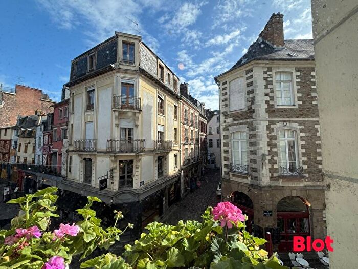 Appartement à louer - Rennes - 3 pièces - 2 chambres