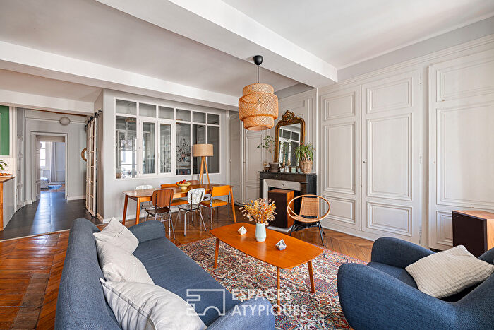 Lyon 7ème, Guillotière : Appartement 4 pièces à vendre