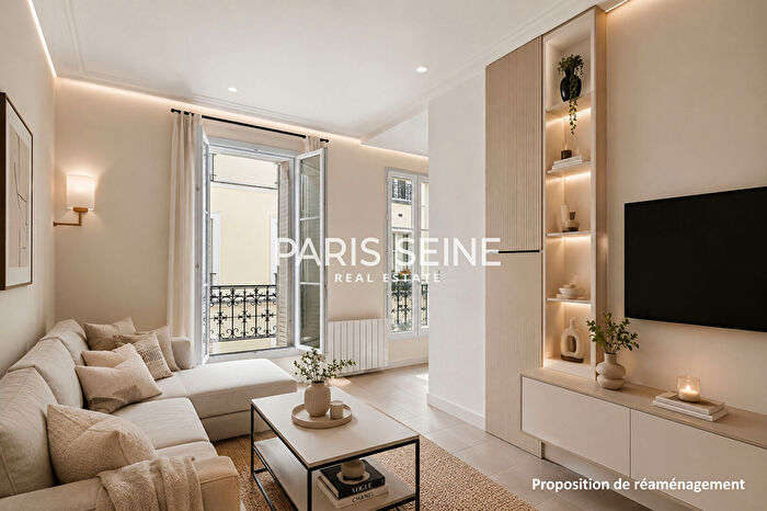 Appartement 3 pièces à Paris 14ème, Mouton, Duvernet, à vendre