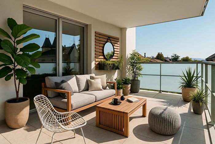 Appartement à vendre - Caluire-et-Cuire, Vassieux, Crépieux - 3 pièces - 2 chambres