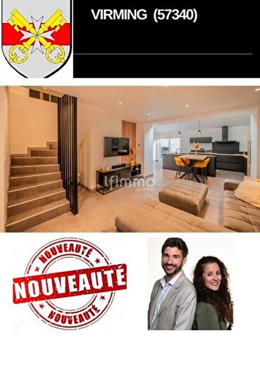 Maison à vendre - Virming - 4 pièces - 2 chambres