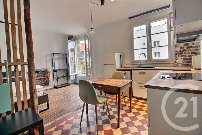 Pantin, Limites - Appartement 1 pièce à vendre