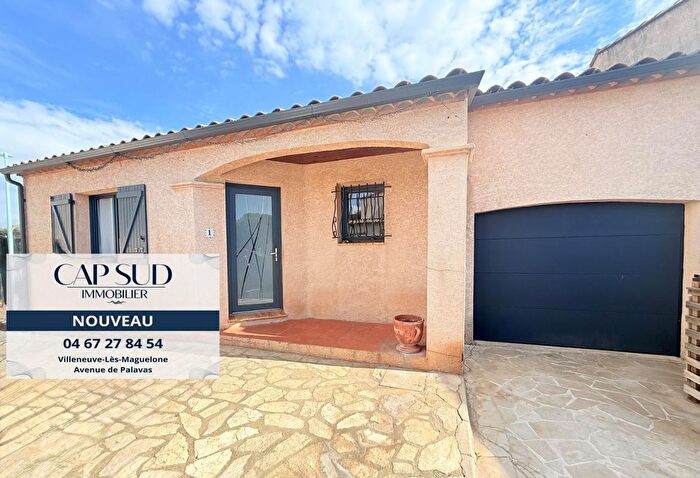 Maison à vendre - Villeneuve-lès-Maguelone - 4 pièces - 3 chambres