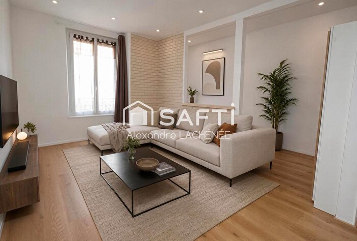 Méru, Faubourg Nord : Maison 4 pièces à vendre