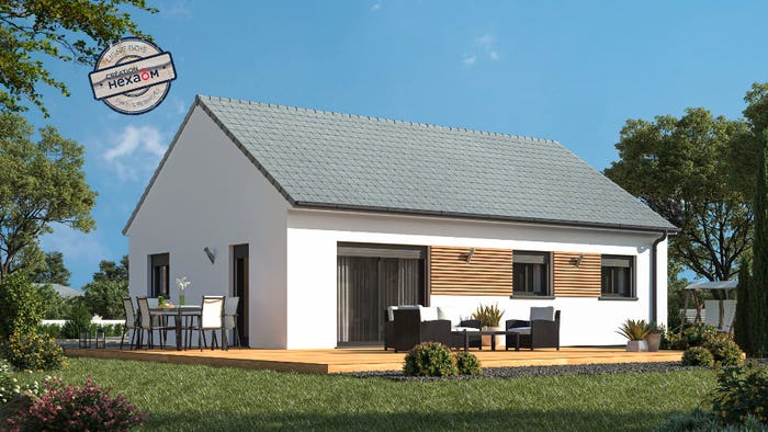 Tourville-la-Rivière : Maison 4 pièces à vendre