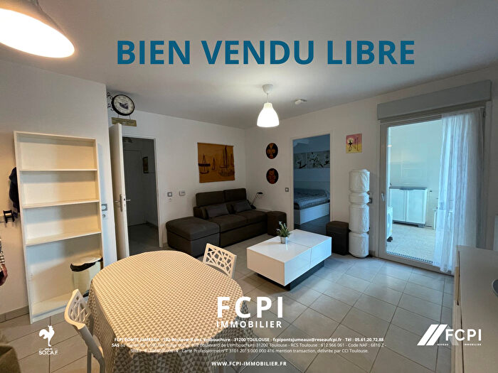 Toulouse, Ponts Jumeaux - Appartement 2 pièces à vendre