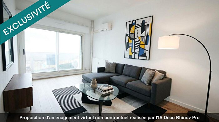 Appartement à vendre - Grenoble, Eaux-Claires, Mistral - 3 pièces - 2 chambres