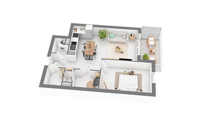 Appartement 2 pièces à Draguignan, Pierre de la Fée, Morgay, à louer