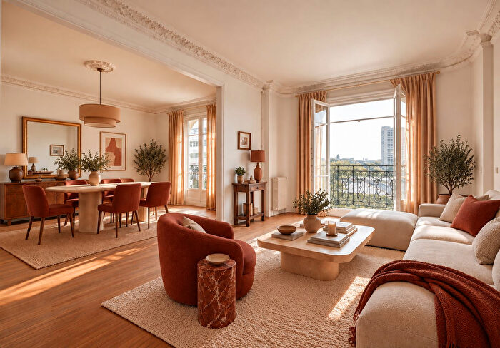 Appartement 4 pièces à Paris 16ème, Porte de Saint-Cloud, Auteuil-Sud, à vendre