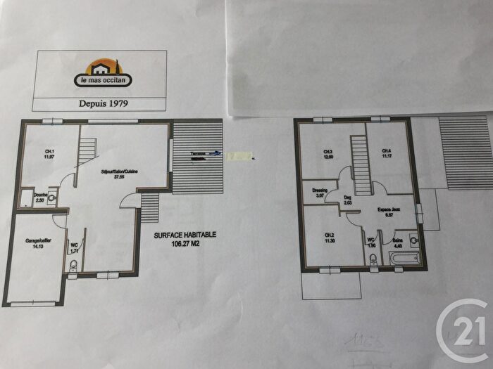 Maison à louer - Saint-Gély-du-Fesc - 5 pièces - 4 chambres