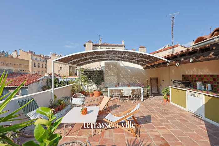 Appartement à vendre - Marseille e , Palais de Justice - 5 pièces - 4 chambres